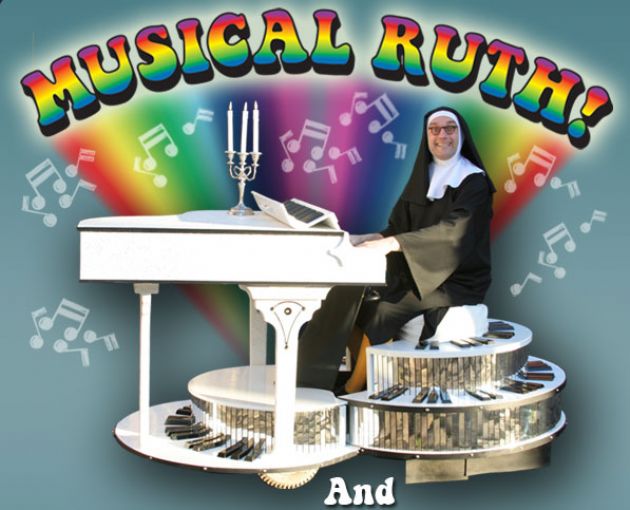 Musical Ruth - Singing Nun & her amazing magical piano!