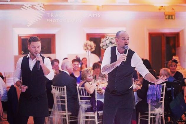 The Fantastic Singing Waiters - Surprise Waiter Show